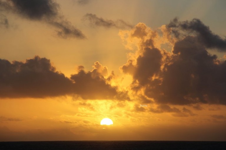 Sunrises and sunsets in the Dominican Republic