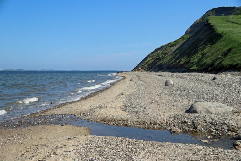 The islands Fur and Mors in the Danish Limfjord