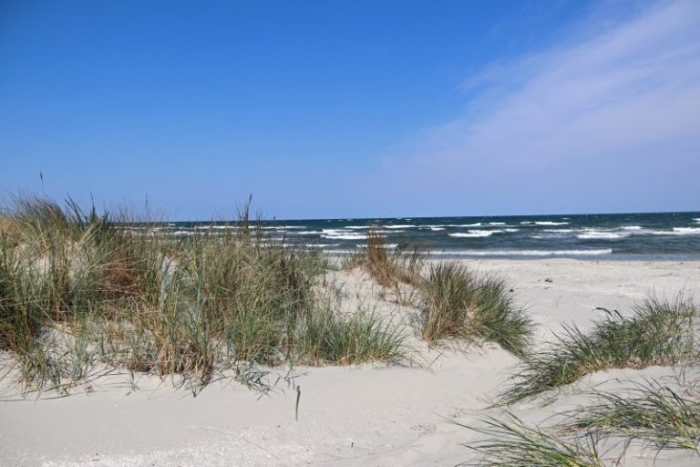 Beaches around Skagen in Denmark