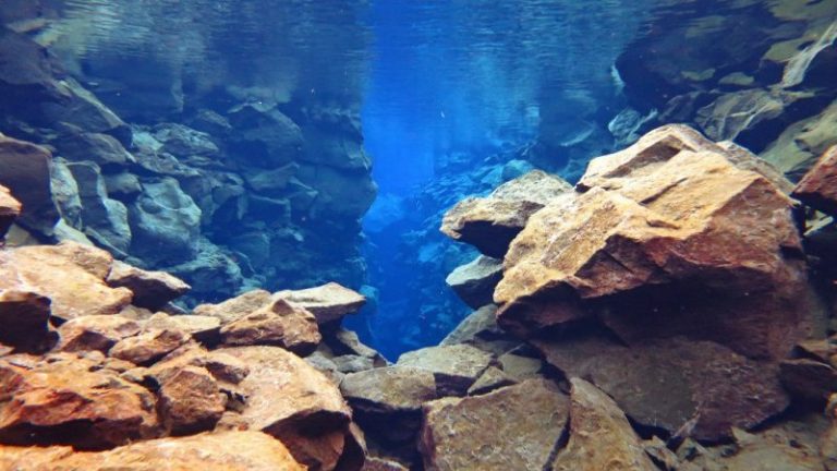 An unique experience: diving the Silfra Fissure in Iceland
